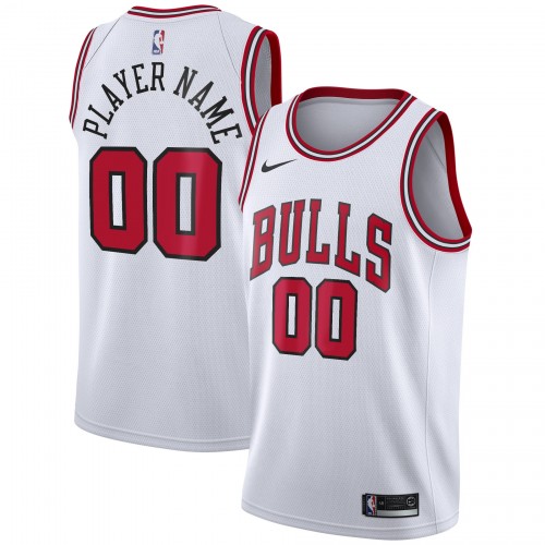 Camiseta Hombre Chicago Bulls Personalizadas 2020-21 Nike Association ...